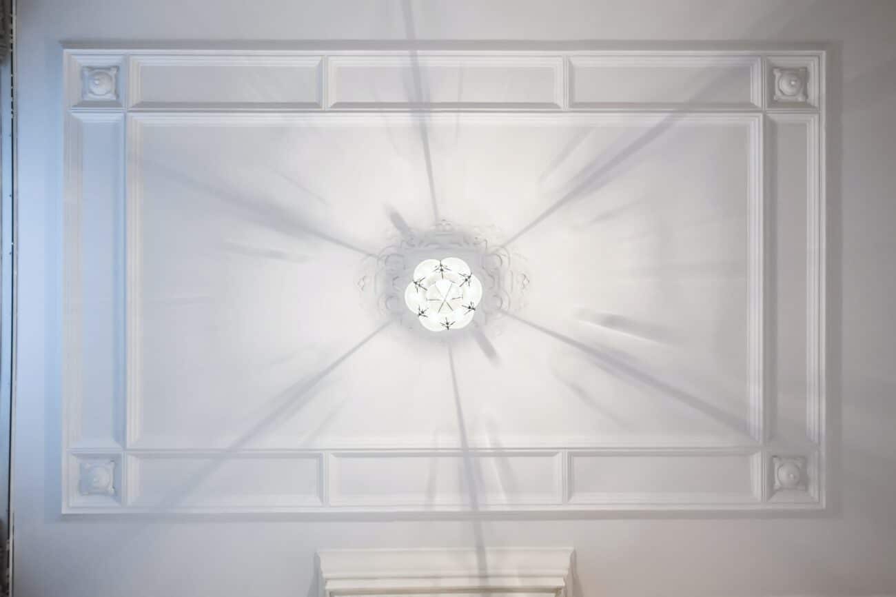 Stucco ceiling impregnation & sealing