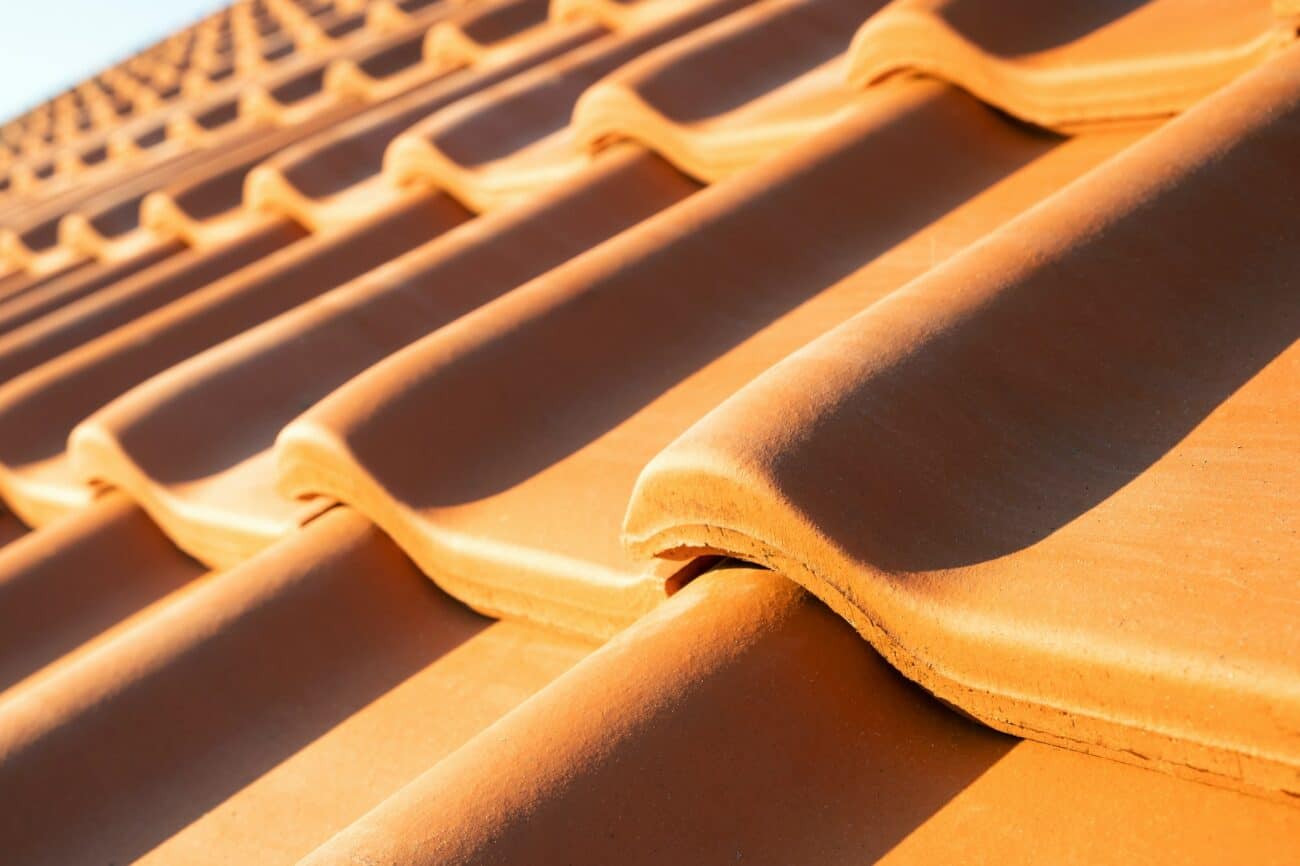 Ceramic roof tile impregnation and sealing